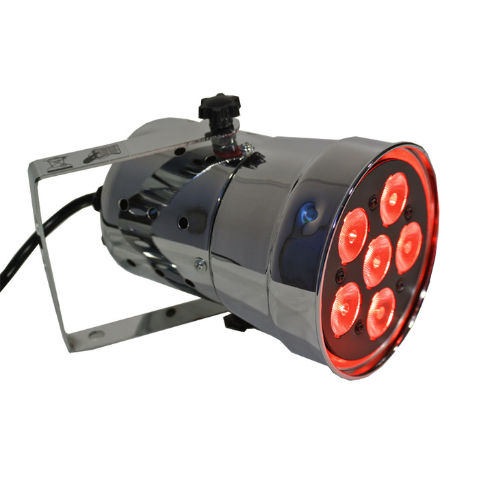 LED PAR 36 Alu RGB 6 x 3in1 // Pro-SL Sound and Light Professionals